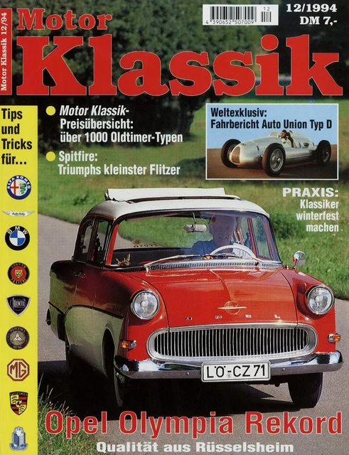 1994 CLASSIC 12/94 Volvo P1800 Thunderbird Shelby Cobra 427 Viper ...