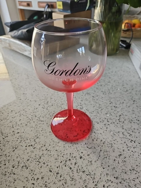 GORDON'S PREMIUM PINK Gin Glass £4.00 - PicClick UK