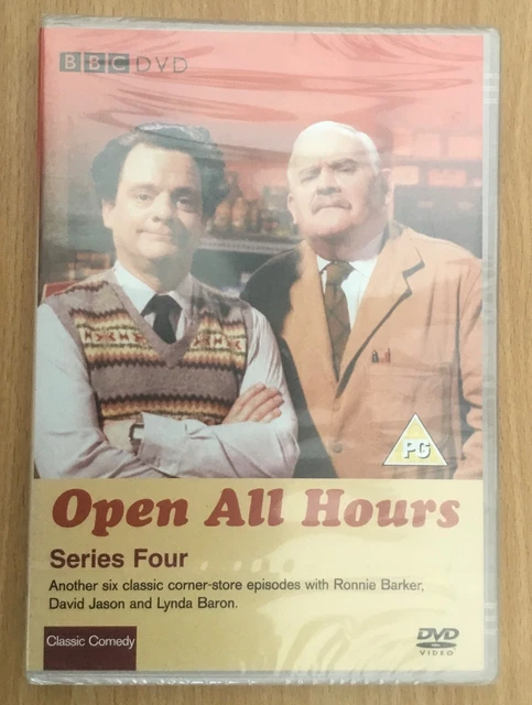 🌟OPEN ALL HOURS🌟RONNIE Barker🌟Bbc Series 4 Dvd🌟New Sealed🌟Uk🇬🇧Seller🌟 £ ...