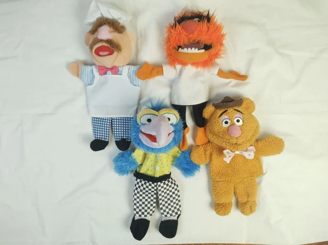RARA DISNEY JIM Henson Muppets Peluche Marionette a mano Giocattolo ...