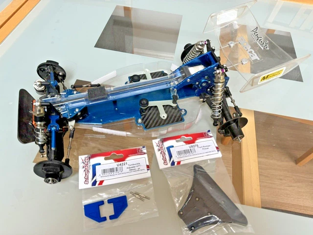 VINTAGE SCHUMACHER PROCAT, Blue Ally parts, MMS trans, ball raced Steering RARE £200.00 ...