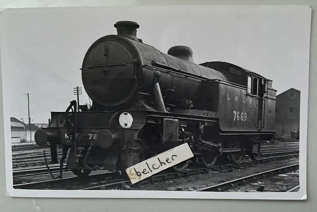 C1930S LNER 2-6-2 Loco 7669 Old Photo £1.99 - PicClick UK