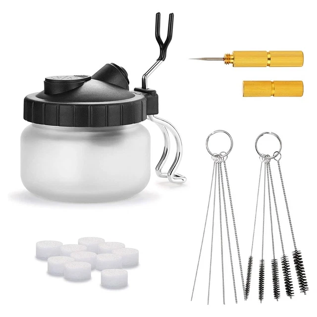 GLASS CLEANING POT,FILTERS, Scraper Needle, Tube Brushes-Airbrush ...