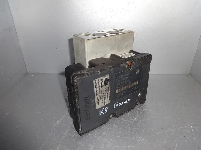 VW SHARAN 7M 1,9 TDI ABS Block Hydraulickblock 7M3907379E 7M3614111M ...