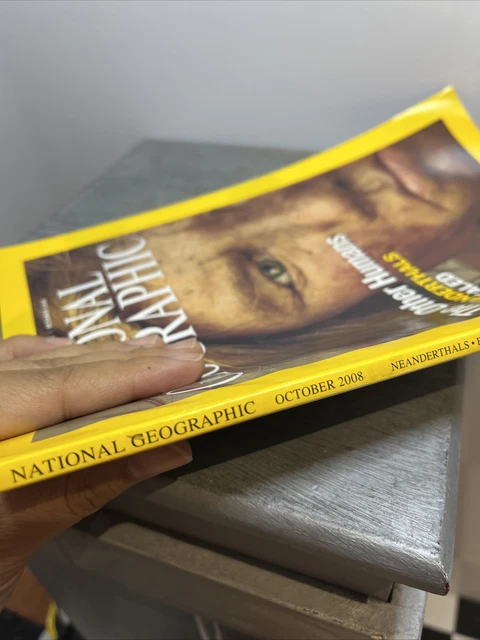 NATIONAL GEOGRAPHIC MAGAZINE October 2008 Newnderthals Collectable $34. ...