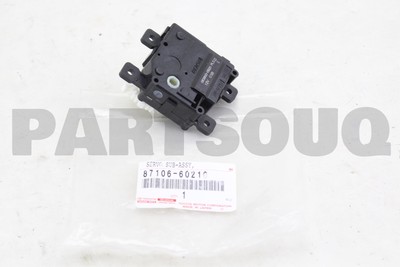 8710635170 GENUINE TOYOTA SERVO SUB-ASSY, DAMPER(FOR AIRMIX) 87106 ...