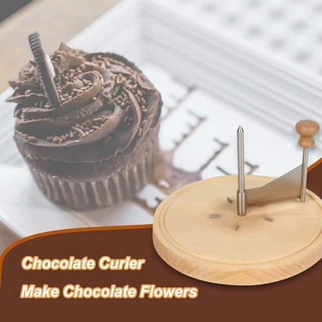 STAINLESS STEEL CHEESE Curler & Cheese Shaver - Perfect for De Moine ...