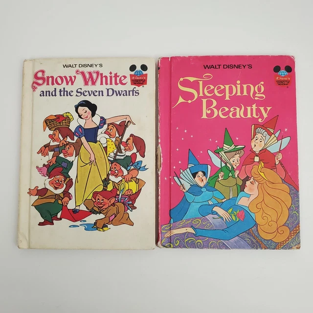WALT DISNEY WONDERFUL World Of Reading Book Lot Of 2 Snow White WALT DISNEY WONDERFUL World Of Reading Book Lot Of 2 Snow White