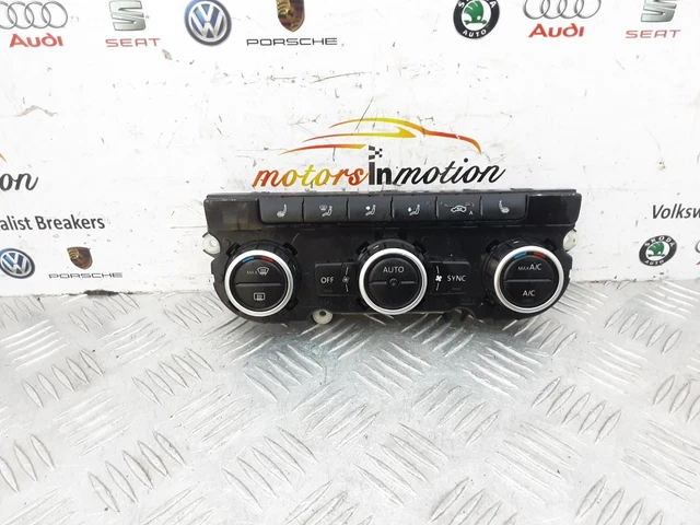 VW PASSAT 2014 B7 3C Facelift Heater Control Panel For Heat Seats ...