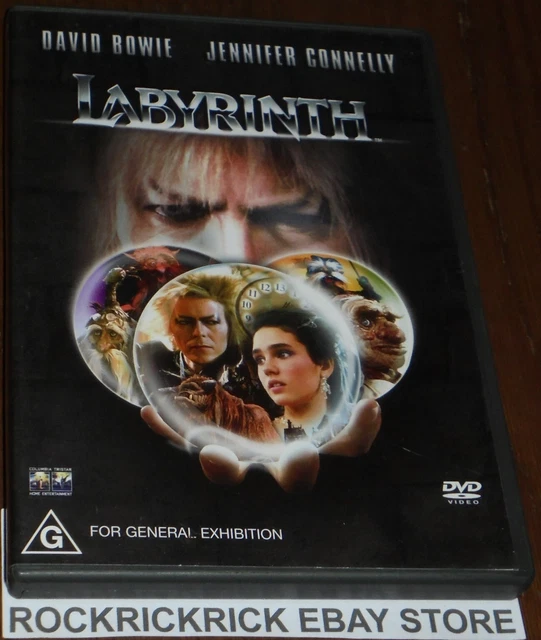 LABYRINTH DVD DAVID Bowie, Jennifer Connelly Region 4 $9.00 - PicClick AU