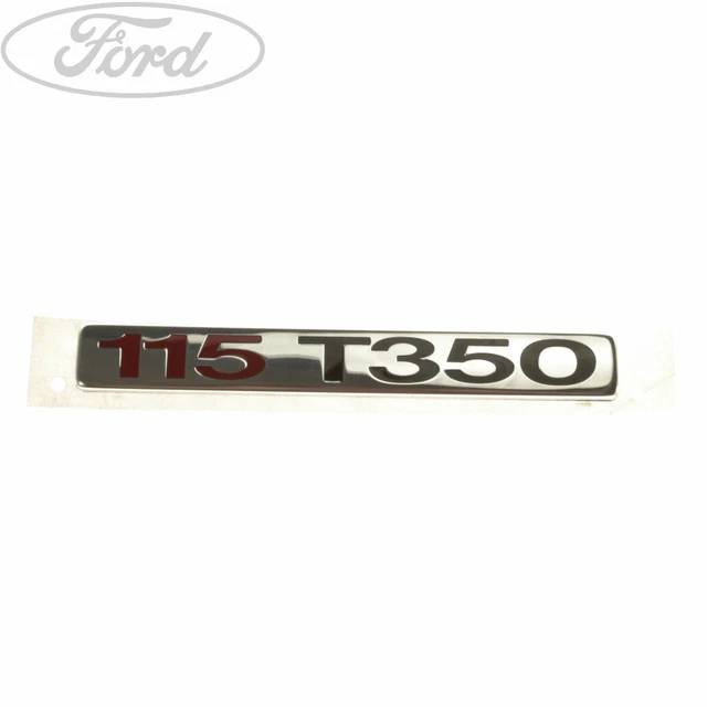 GENUINE FORD TRANSIT Mk7 Tailgate Name Plate Badge Emblem 115 T350 ...