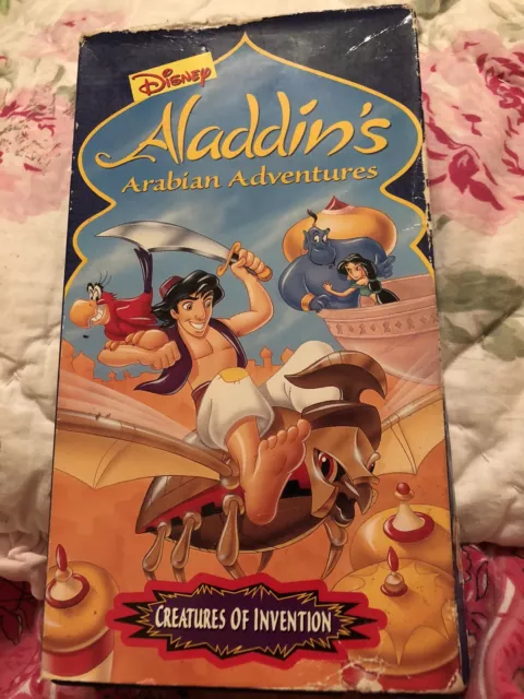 WALT DISNEY ALADDIN'S Arabian Adventures Creatures of Invention VHS ... WALT DISNEY ALADDIN'S Arabian Adventures Creatures of Invention VHS ...