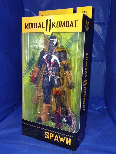 FIGURINE ÉCHELLE DE 7 pouces Mortal Kombat Spawn Wave 3 Spawn Bloody ...