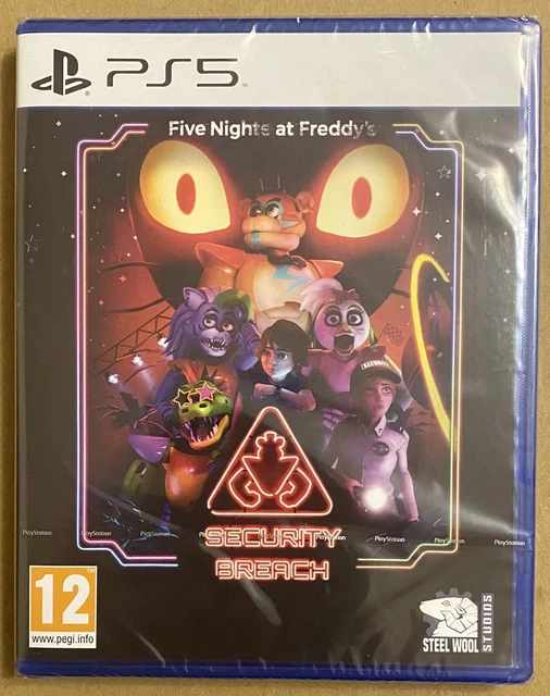 FIVE NIGHTS AT Freddy's: Security Breach PS5 PlayStation 5 PEGI 12 UK ...