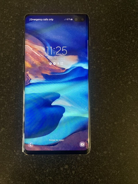 SAMSUNG GALAXY S10+ SM-G975 - 128GB - Prism White (Unlocked) (dual Sim ...