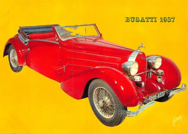 CPM AUTOMOBILE BUGATTI 1937 (144704) EUR 5,00 - PicClick FR