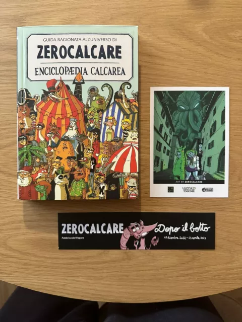 ZEROCALCARE, ENCICLOPEDIA CALCAREA, variant Lucca 2023 Con cartolina rara e segn EUR 59,00 ...