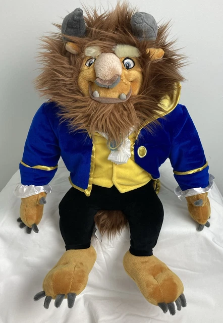BEAUTY AND THE Beast Plush Disney Store Authentic Stuffed Animal 20 ...