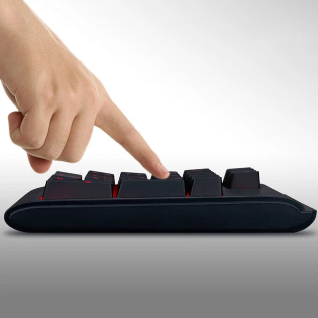 PLASTIC BACKLIT KEYPAD Wireless Numeric Mechanical Keyboard £19.25 ...