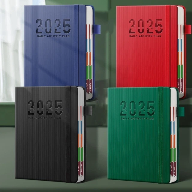 12 MONTHS 2025 Schedule Planner Notepad 2025 a5 Notebook Business $26. ...