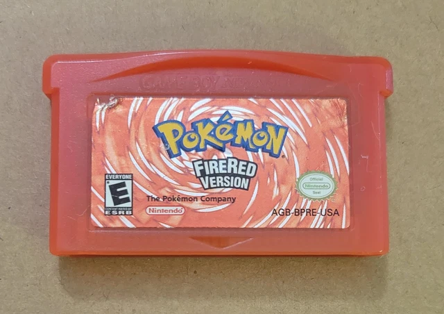 POKEMON: FIRERED VERSION (Nintendo Game Boy Advance, GBA, 2004 ...