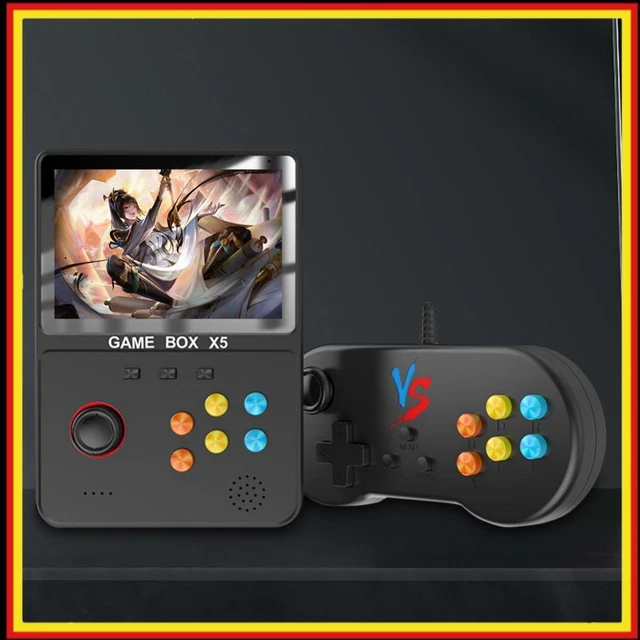 X5 RETRO VIDEO Game Console Built-in 10000+ Game 4.0 Inch Screen ...