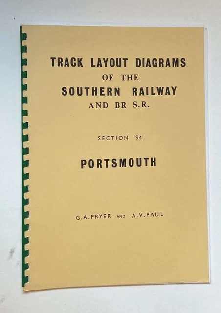 TRACK LAYOUT DIAGRAMS of the Southern Railway and BR S.R Section S4 ...