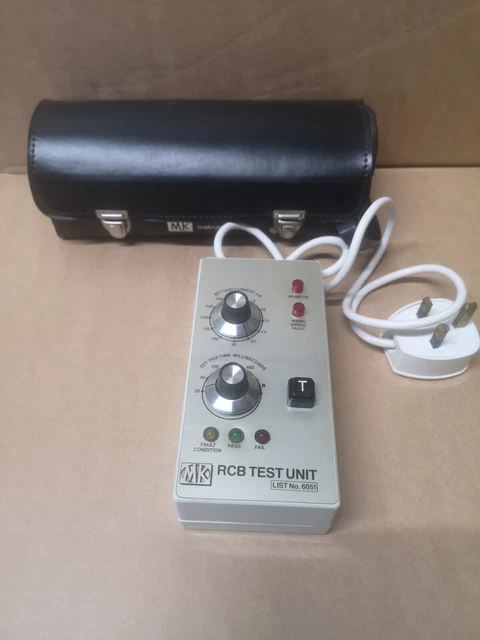 MK INSTRUMENTS L6052 RCB Test Unit 6051 £9.99 - PicClick UK