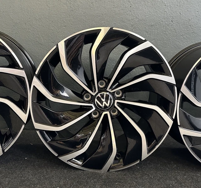CERCHI IN LEGA originali VW Golf 8 & R-line GTE GTI 17 pollici Ventura ...
