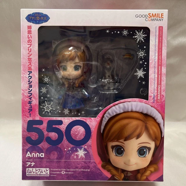 FIGURINE PVC NENDOROID Frozen Anna Good Smile Company #550 Importation ...