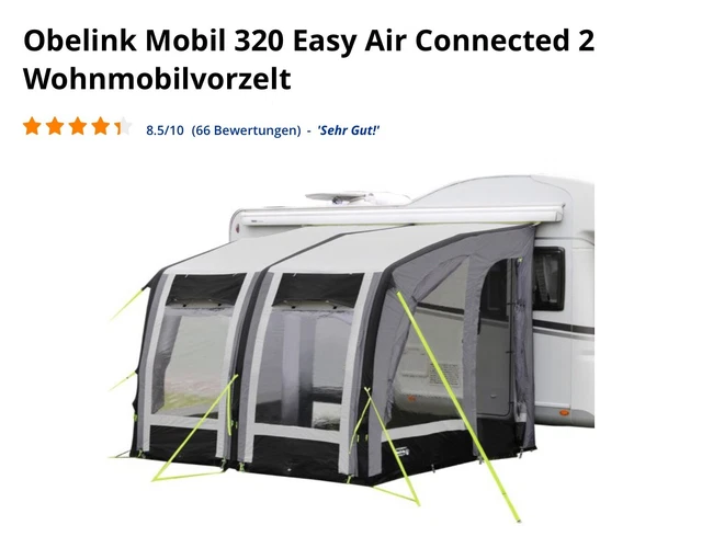 Erstaunlich Obelink Vorzelt Wohnmobil Ebenbild