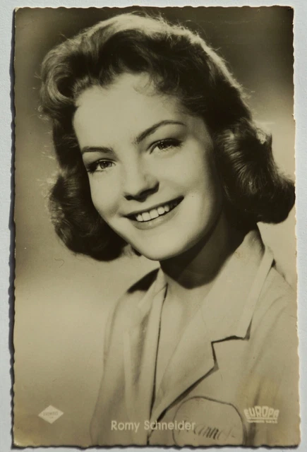 AUTOGRAMMPOSTKARTE VON ROMY Schneider (Schauspielerinnen) EUR 2,00 ...