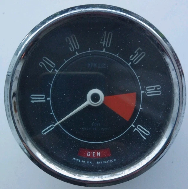 MK2 FORD CORTINA Rev Counter / Tachometer £140.00 - PicClick UK