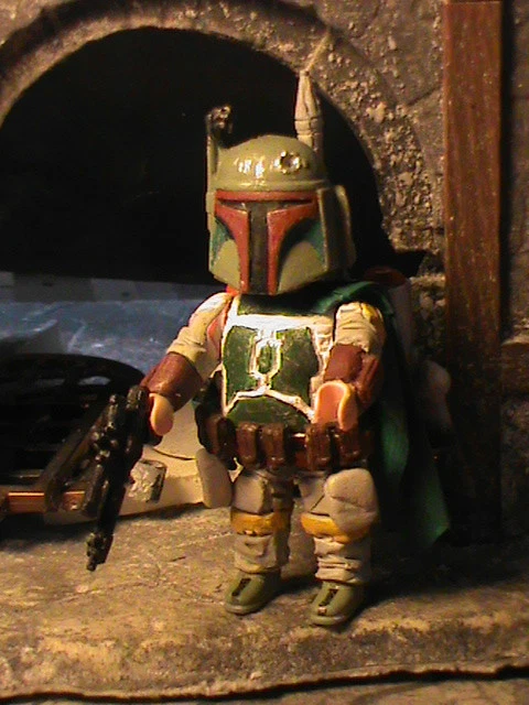 PLAYMOBIL CUSTOM STAR Wars Boba Fet (Le Retour Du Jedi) Ref-0094 Bis ...