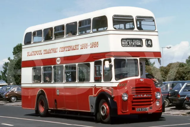 BUS PHOTO - Blackpool Transport 507 HFR507E Leyland Titan PD3 on route ...