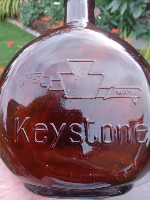 PICTORIAL KEYSTONE BLADDER Wine Bottle £5.99 - PicClick UK