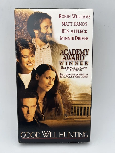 GOOD WILL HUNTING VHS 1998 Robin Williams Matt Damon Ben Affleck £3.90 ...