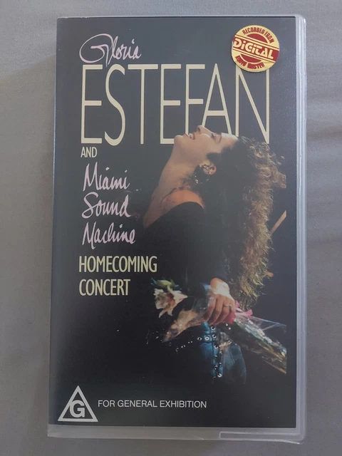 GLORIA ESTEFAN MIAMI Sound Machine Homecoming Concert (VHS PAL, 1994 ...