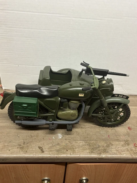 VINTAGE ACTION MAN British Motorbike and Sidecar £0.99 - PicClick UK