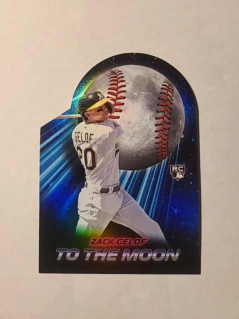 ZACK GELOF RC 2024 Topps Big League To The Moon recrue en athlétisme d ...