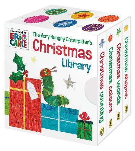 ERIC CARLE THE Very Hungry Caterpillar's Christmas Library (Libro de ...