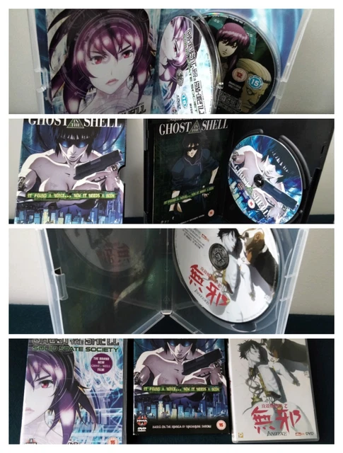 DVD BUNDLE: &GHOST In The Shell", "Solid State Society", "Innocence ...