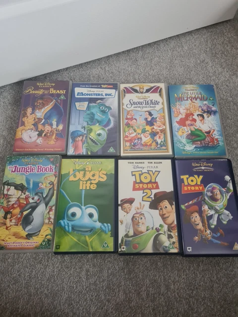 DISNEY VHS BUNDLE different classic movies £10.00 - PicClick UK