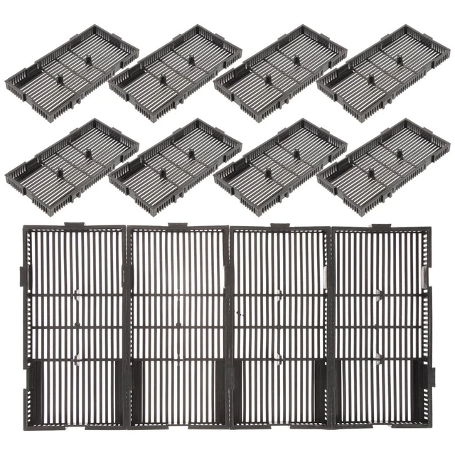 20 PCS FISH Tank Bottom Filter Isolation Divider Clip Computer Plate £ ...