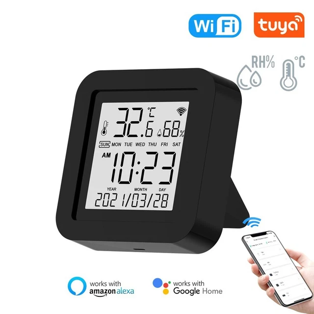 SMART LIFE THERMOMETER Temperature Humidity Sensor Smart Linkage ...