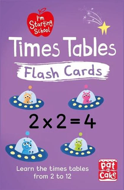 TIMES TABLES FLASH Cards: Essential flash cards for times tables from 1 ...