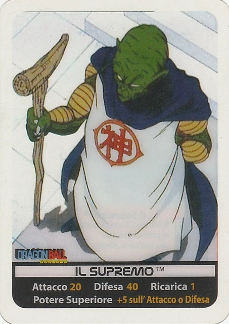 LAMINCARDS DRAGON BALL Edibas Serie Nera IL SUPREMO N 128 EUR 4,97 ...
