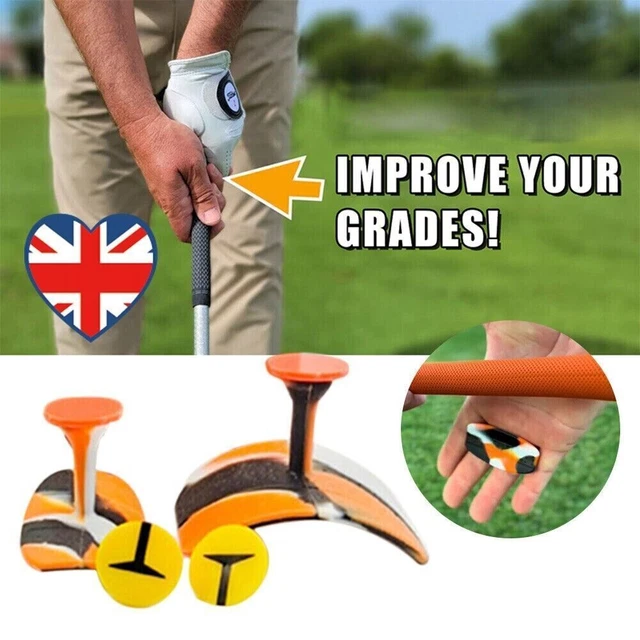 GOLF SWING TRAINER Reduced Grip Pressure Golf Grip Alignment Tool with ...