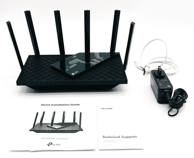 TP-LINK ARCHER AX5400 Dual-Band 6 Stream Gigabit Wi-Fi 6 Router ...