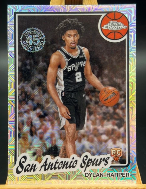 DYLAN HARPER 2025-26 Topps Flagship Silver Pack Chrome Mojo RC #TC-DH ...